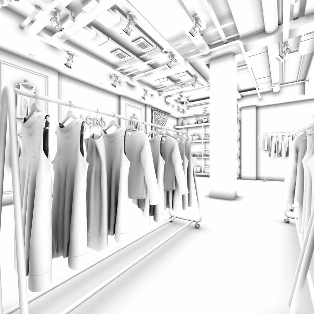 ArtStation - Fashion clothing shop 122 | Resources