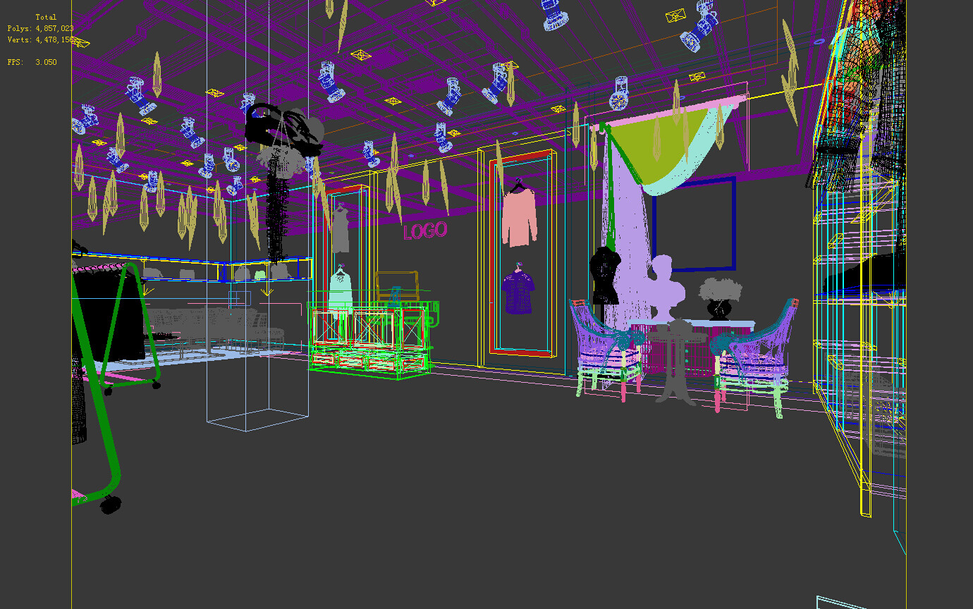 ArtStation - Fashion clothing shop 122 | Resources