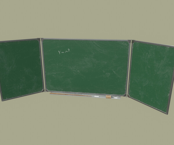 ArtStation - Chalkboard | Game Assets