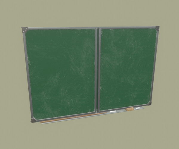 ArtStation - Chalkboard | Game Assets