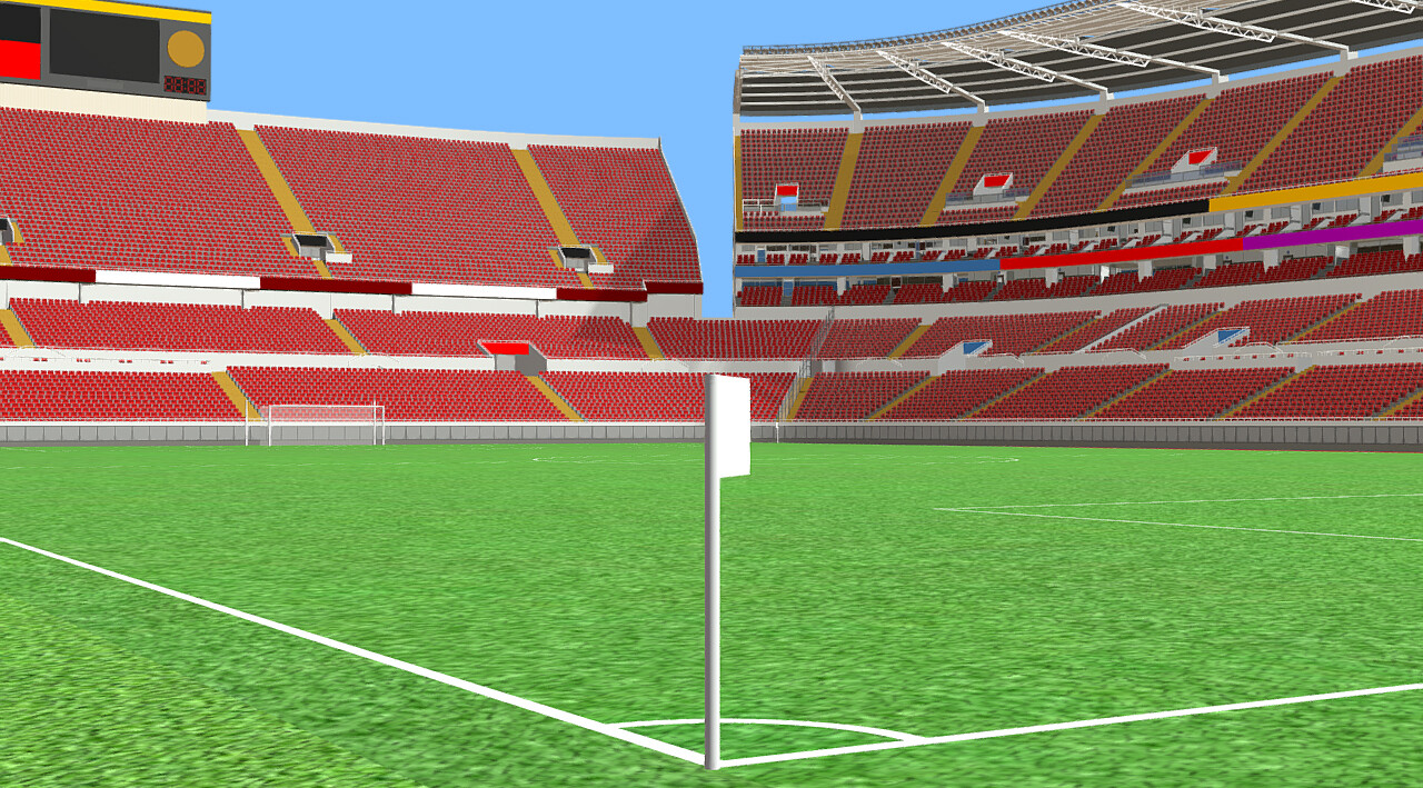 ArtStation - Fictional old stadium: Football club arena | Resources