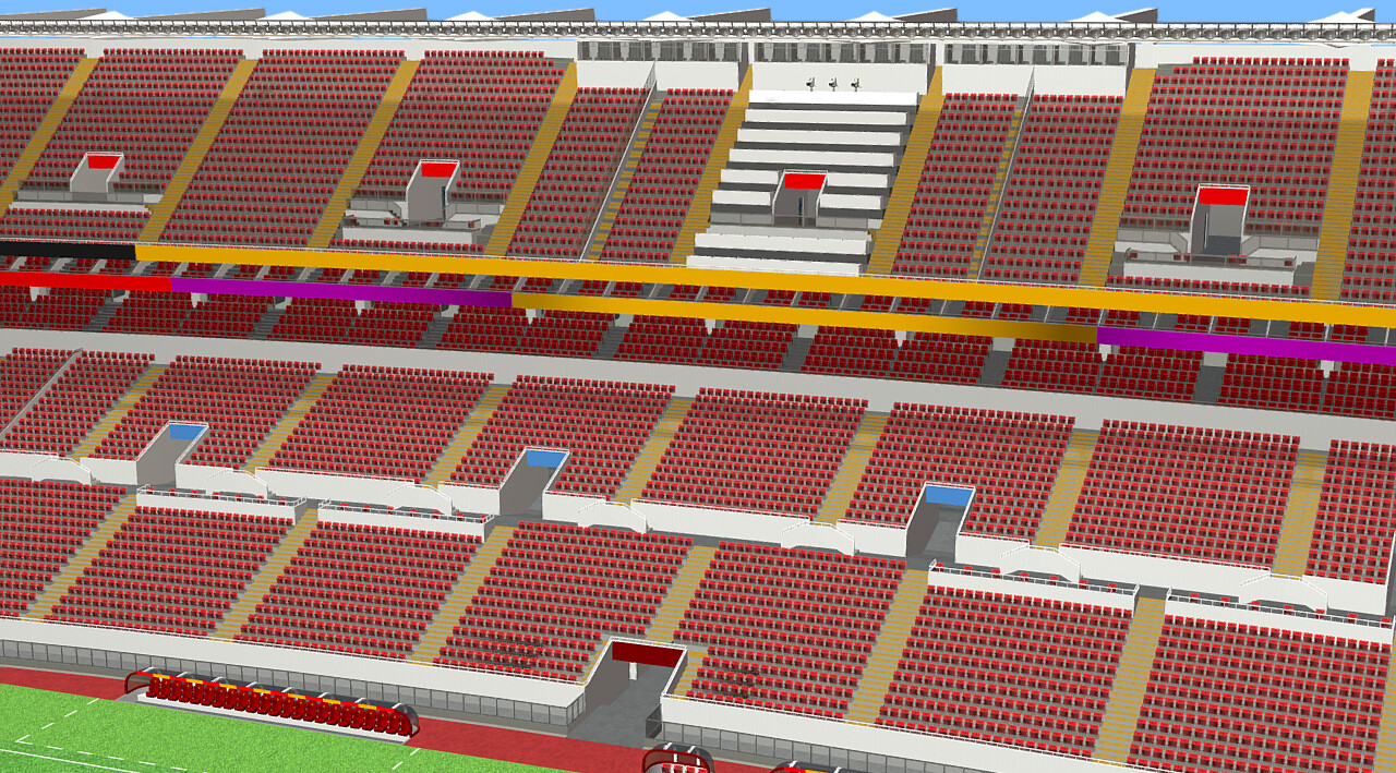 ArtStation - Fictional old stadium: Football club arena | Resources