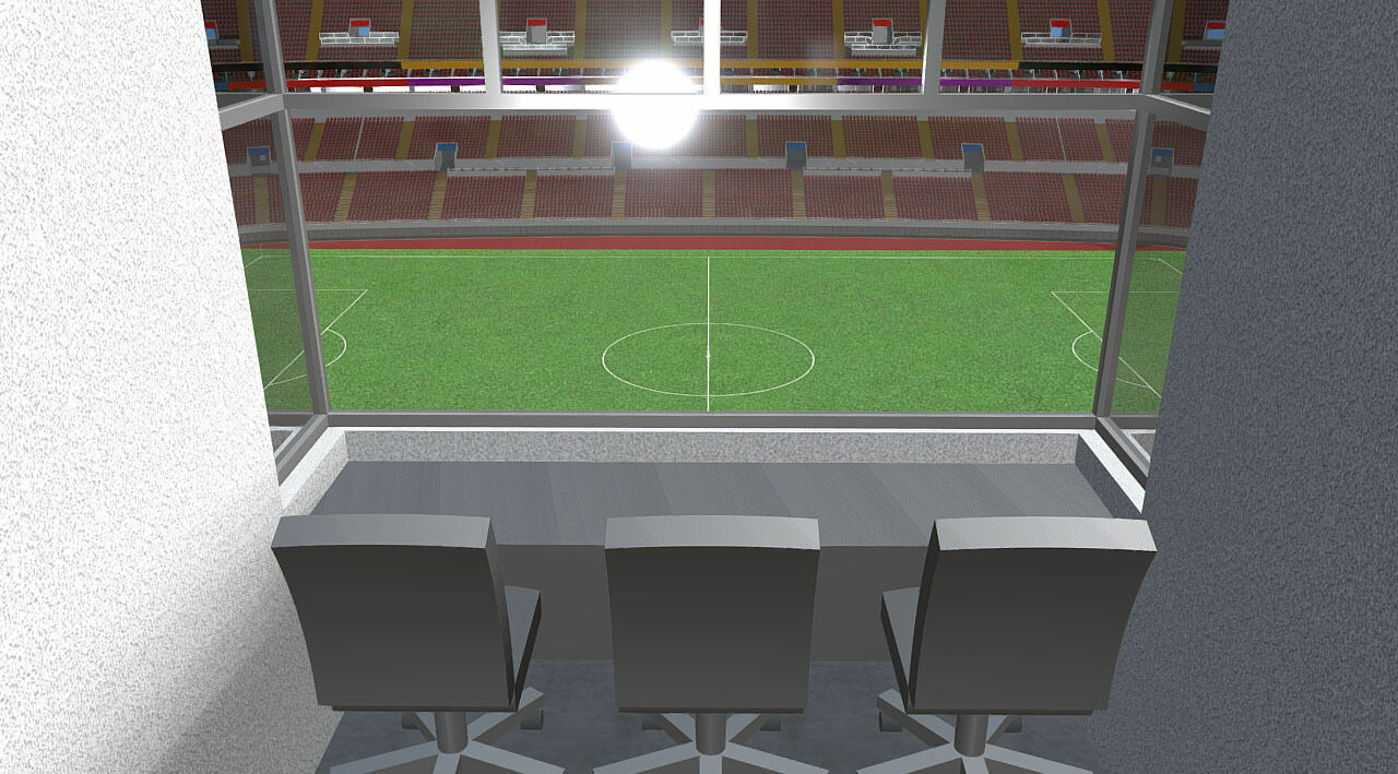 ArtStation - Fictional old stadium: Football club arena | Resources