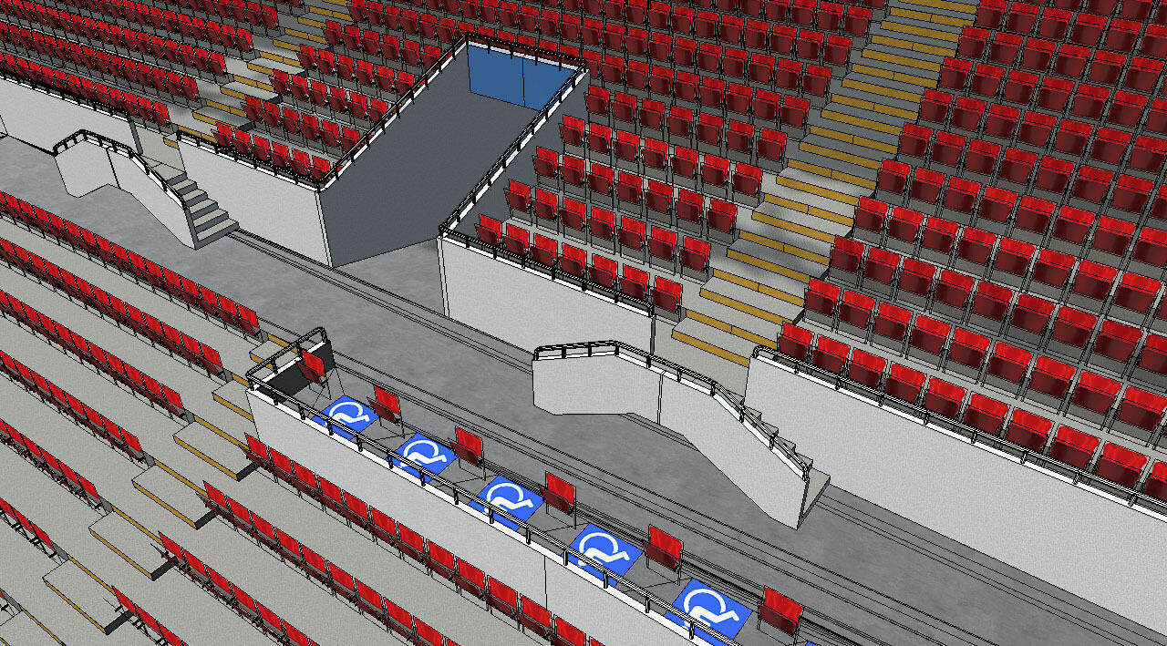 ArtStation - Fictional old stadium: Football club arena | Resources