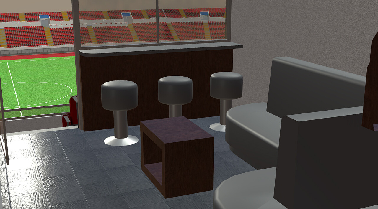 ArtStation - Fictional old stadium: Football club arena | Resources