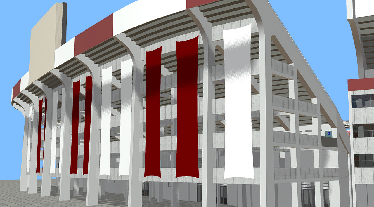 ArtStation - Fictional old stadium: Football club arena | Resources