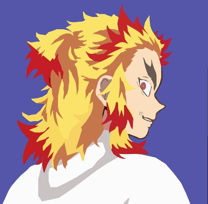 ArtStation - Fanarte Digital Rengoku kyojuro | Artworks