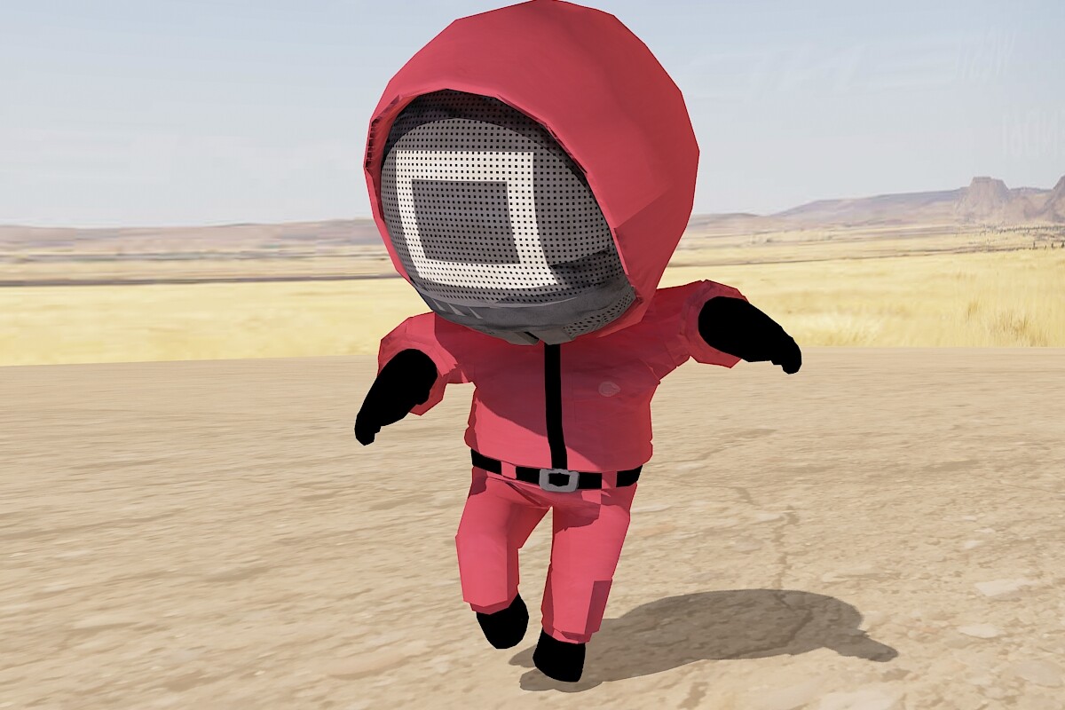 ArtStation - SQUID - GAME - DANCE 3D MODEL | Game Assets