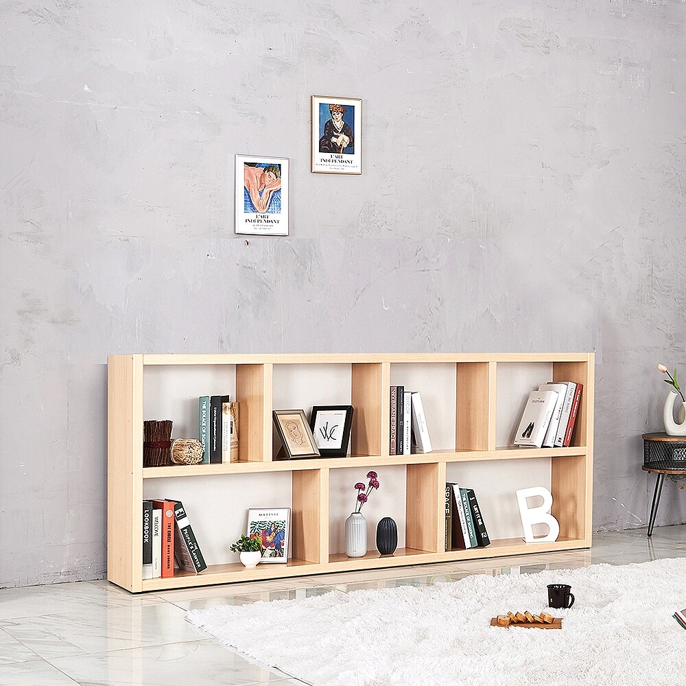 ArtStation - 2000-2 tier wide bookshelf bookshelf shelf storage cabinet ...