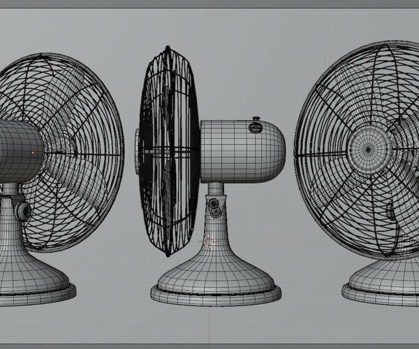 ArtStation - Desk Fan 2 | Game Assets
