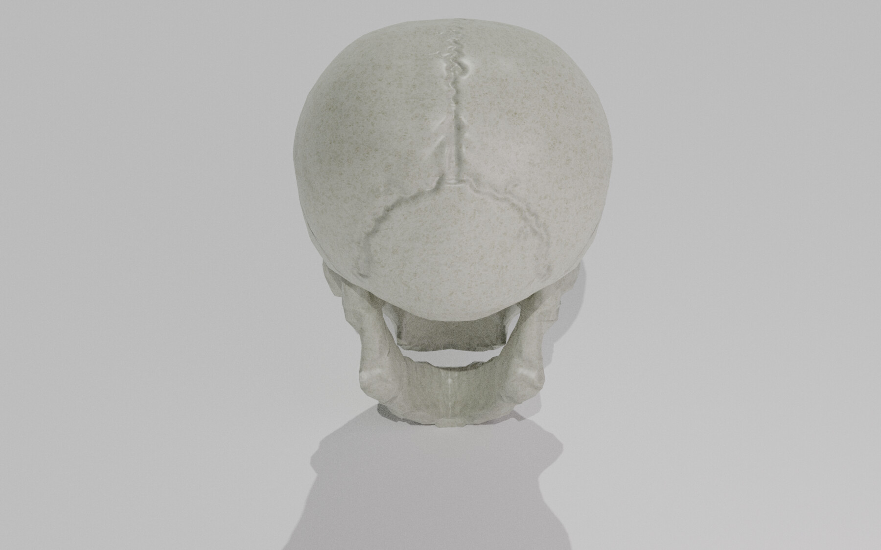 ArtStation - Skull low-poly PBR | Game Assets