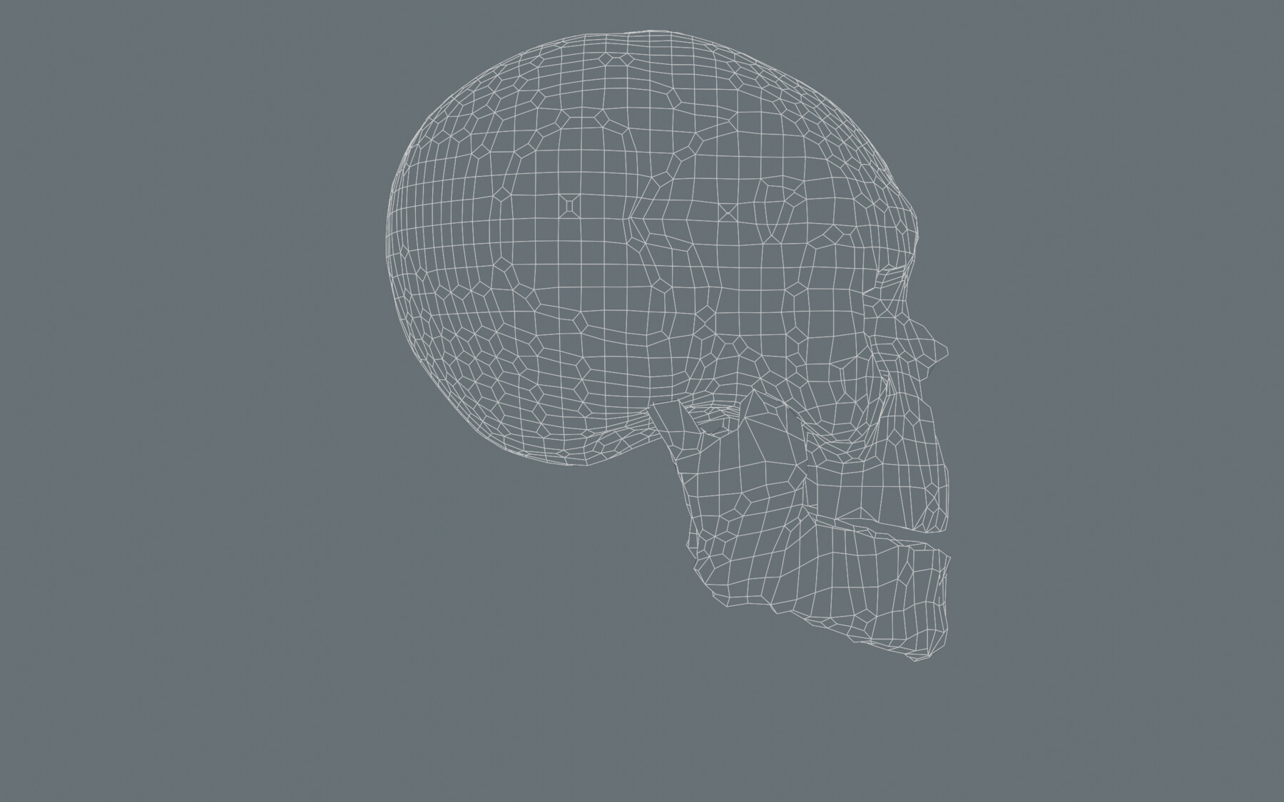ArtStation - Skull low-poly PBR | Game Assets