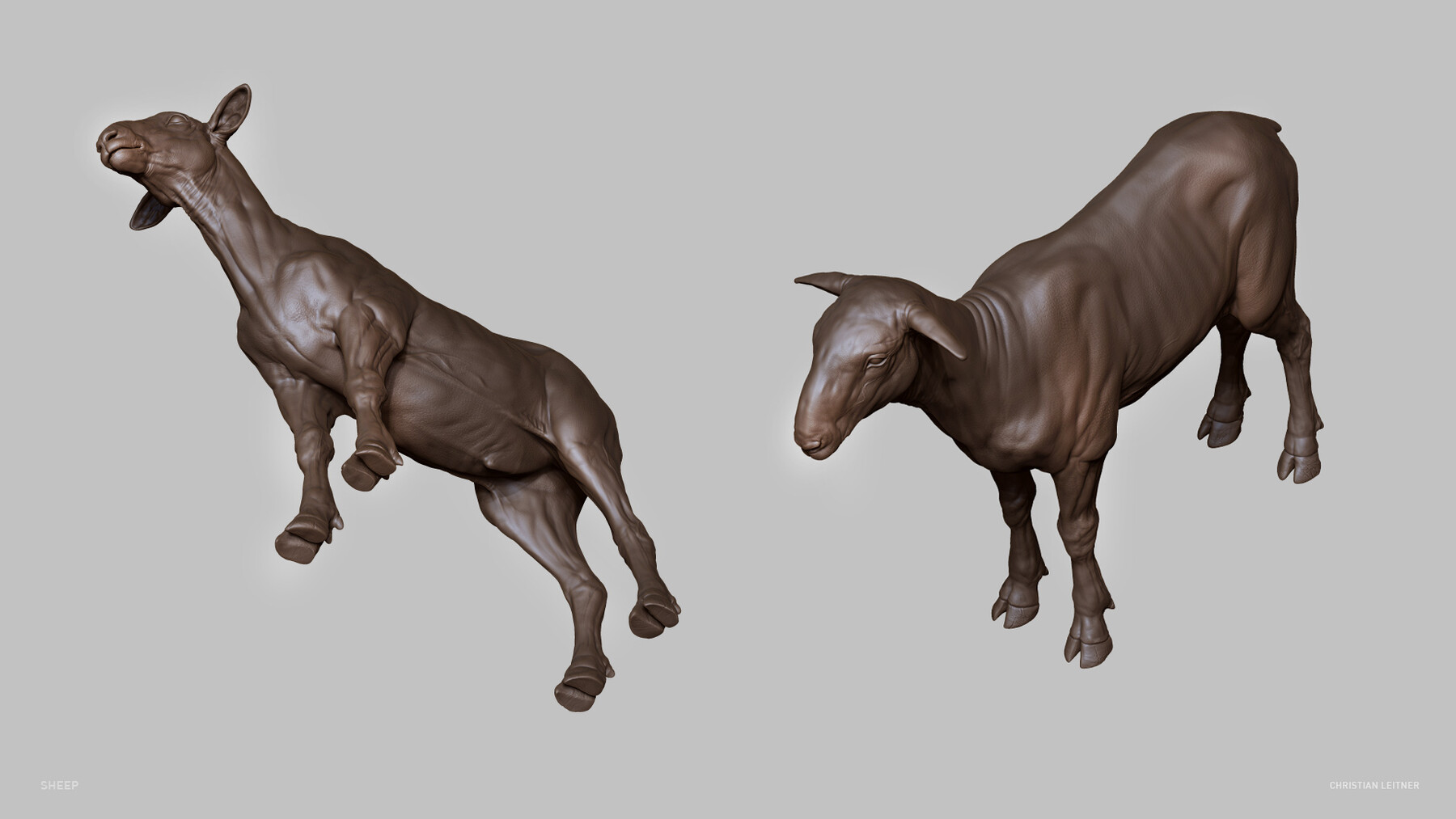 ArtStation - SHEEP - sculpt/retopology/uvs | Resources