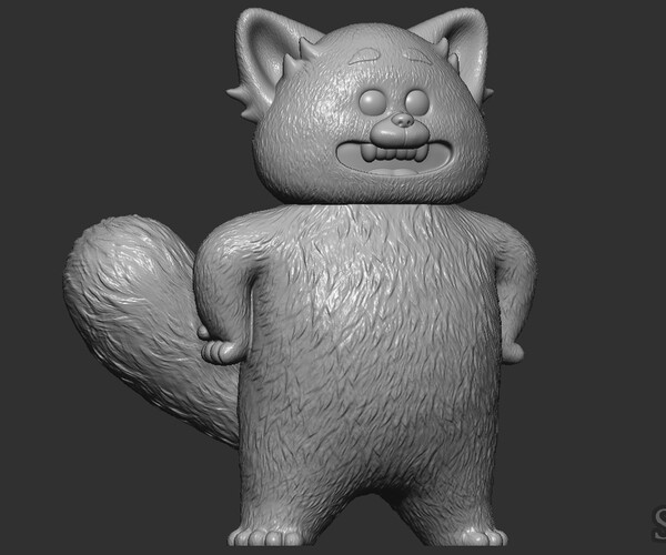 ArtStation - Meilin Lee - Turning Red 3D print model | Resources