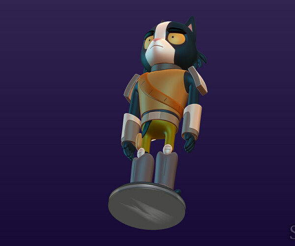 ArtStation - Avocato - Final Space 3D print model | Resources