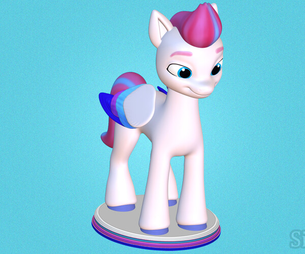 ArtStation - Zipp Storm - My Little Pony A New Generation 3D print ...
