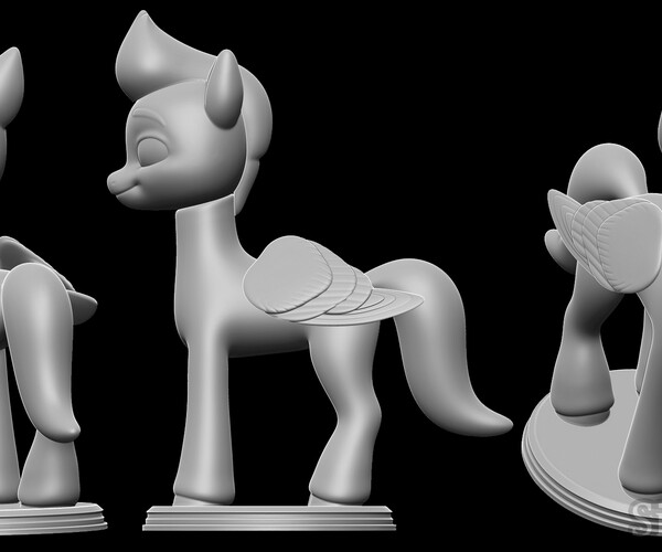 ArtStation - Zipp Storm - My Little Pony A New Generation 3D print ...