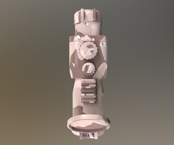 ArtStation - Scope X2 3D Model | Game Assets