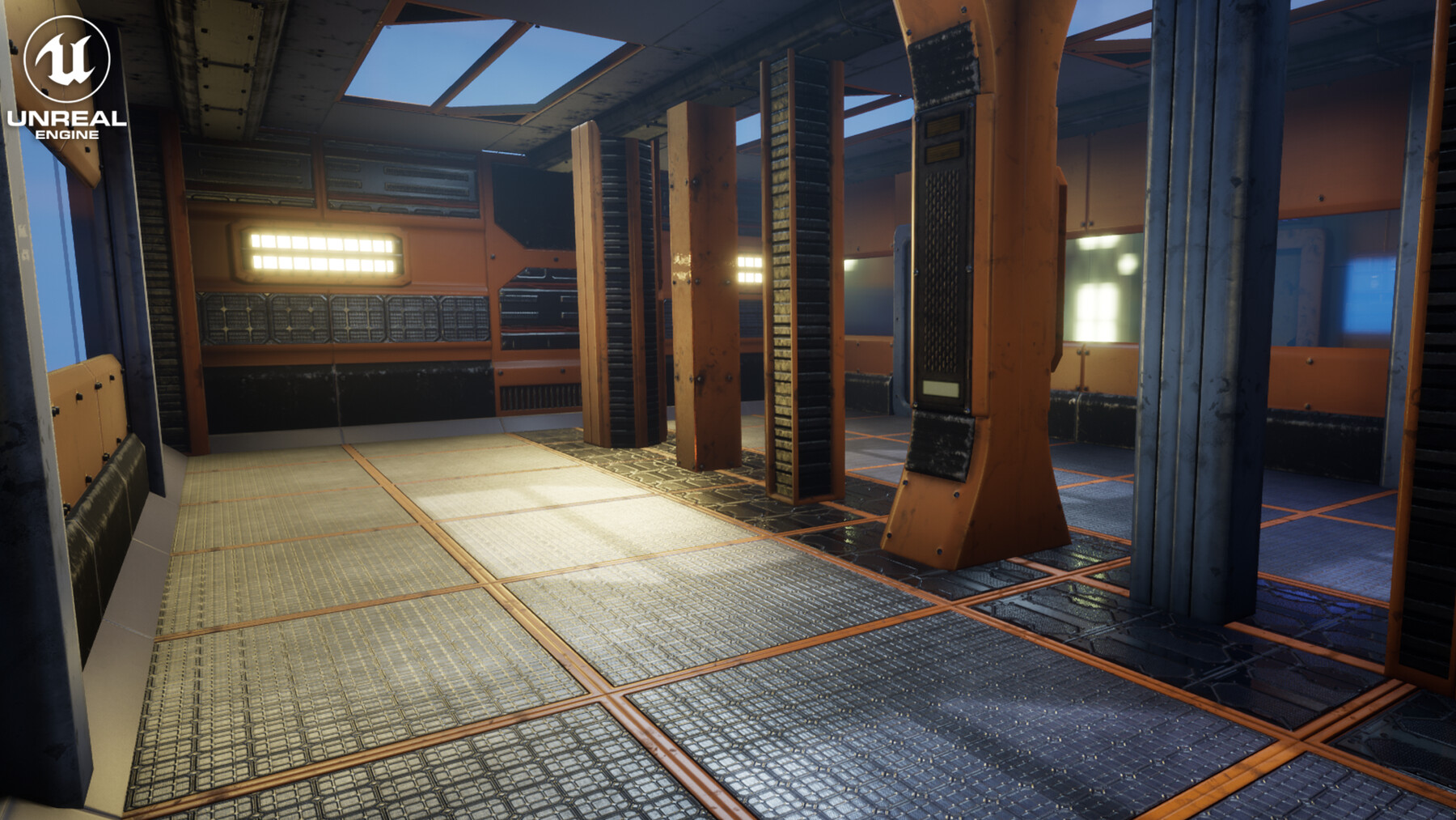 ArtStation - Sci-Fi Interior Vol 1 For Unreal And Unity | Game Assets