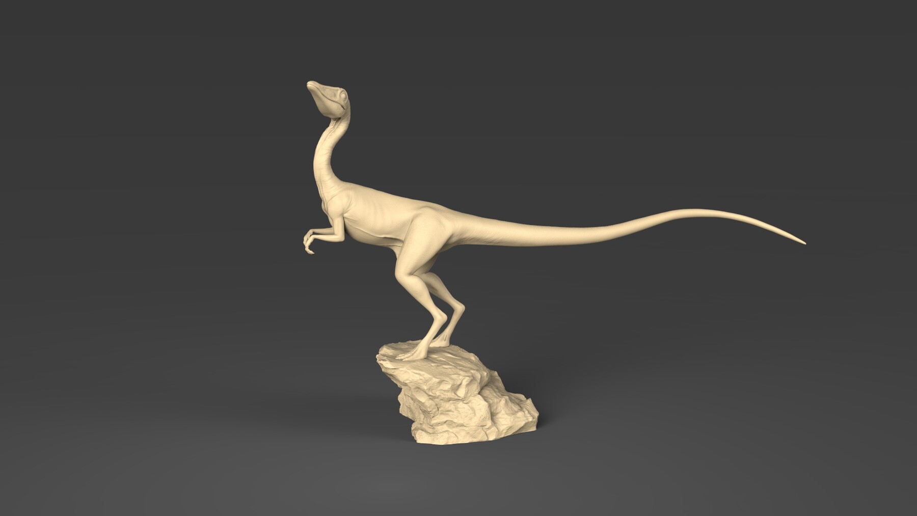 ArtStation - Compsognathus for 3D printing | Resources