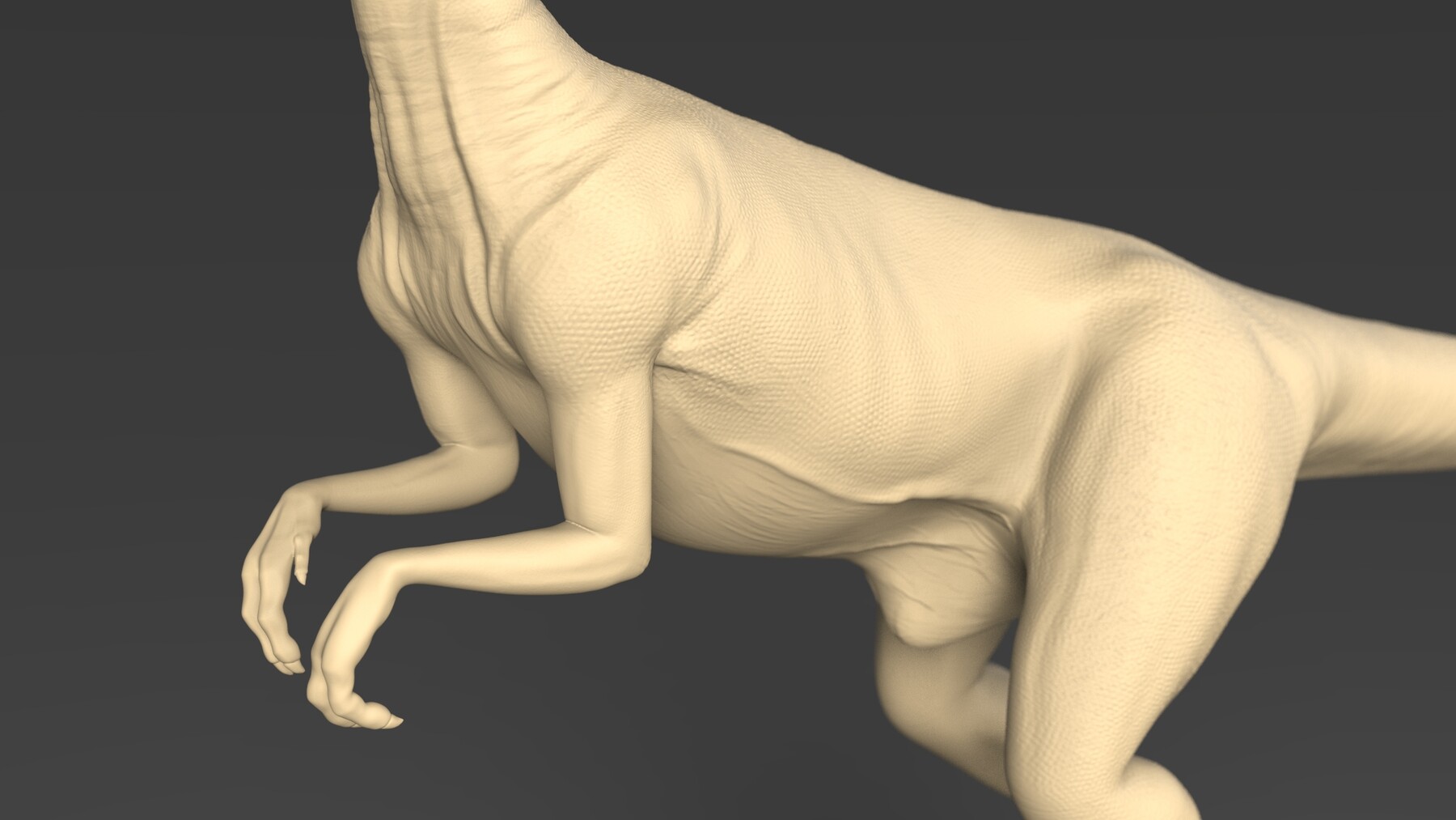 ArtStation - Compsognathus for 3D printing | Resources