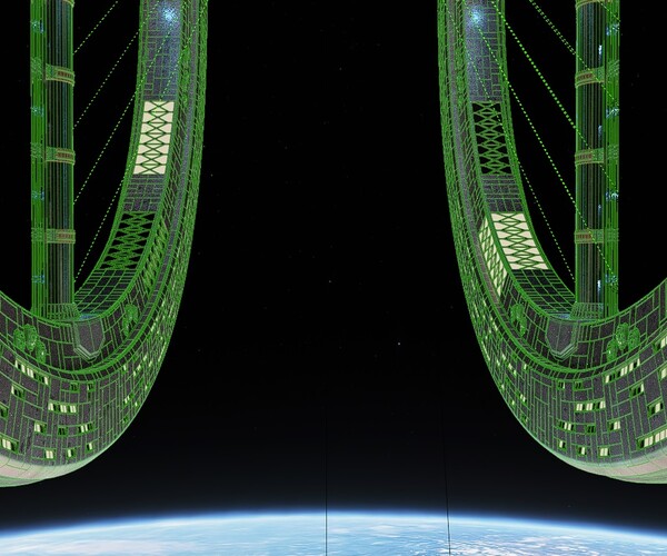 ArtStation - Mega Artificial Gravity Space Station | Resources