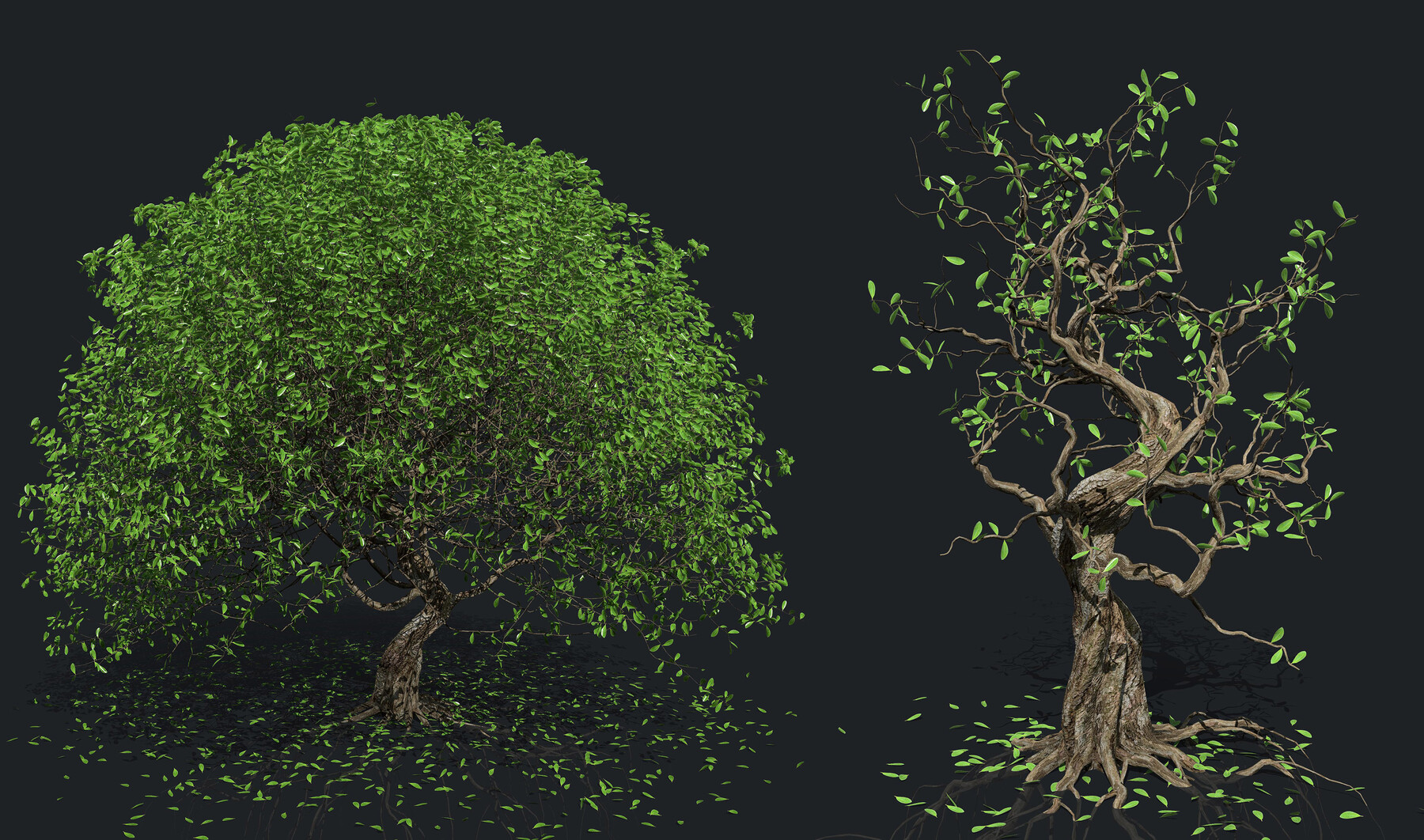 ArtStation - Trees | Game Assets