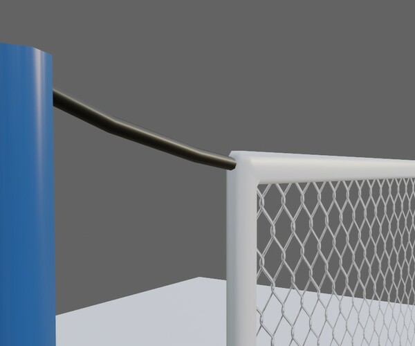 ArtStation - Volleyball Net - Rede de Volei Low-poly 3D model | Game Assets