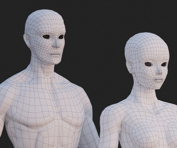 ArtStation - Stylized Base Meshes | Resources