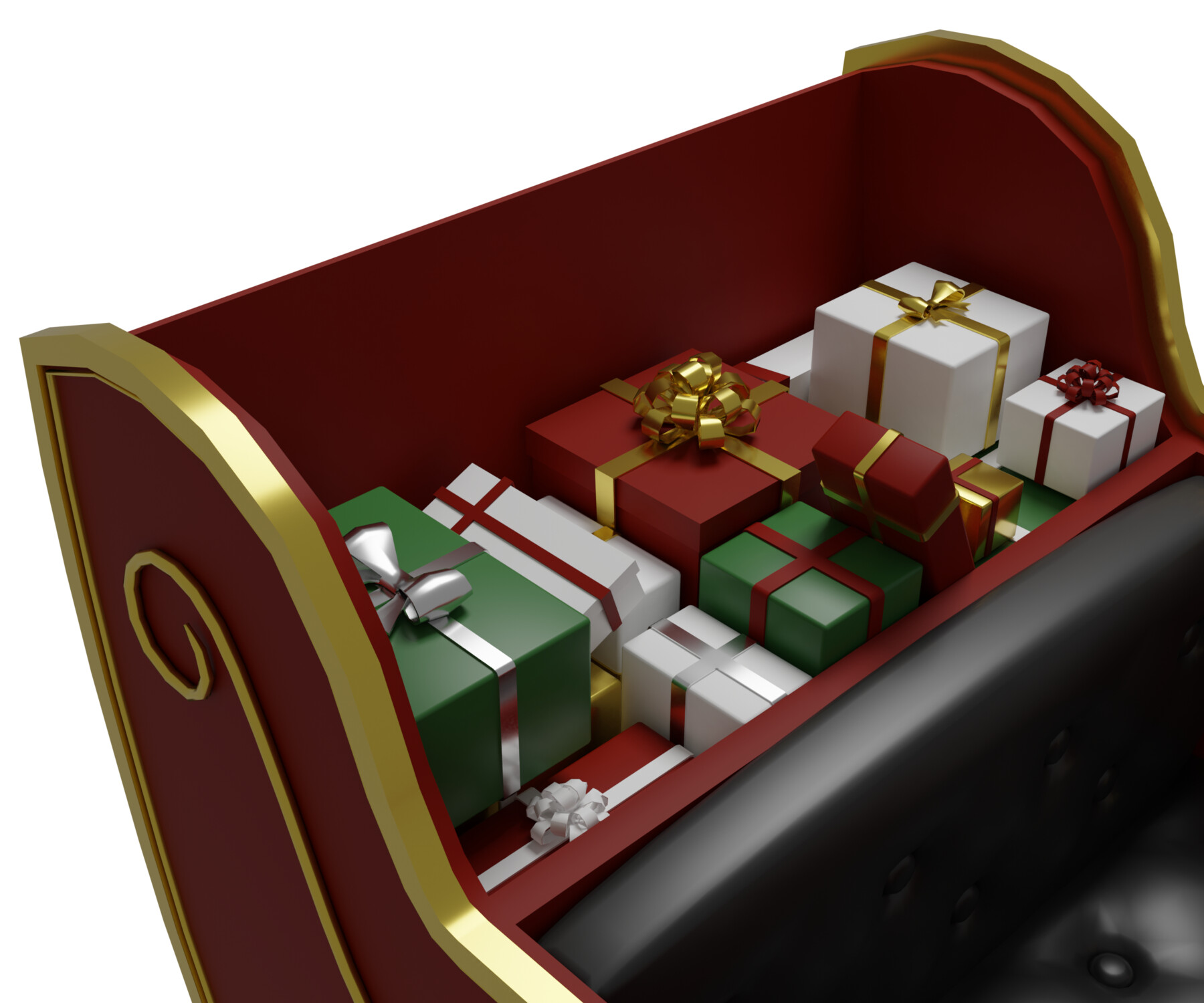 ArtStation - Santa's sleigh | Game Assets