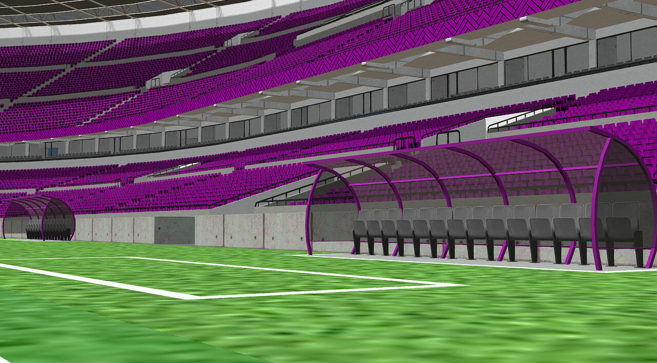 ArtStation - Fictional old stadium: National Rugby arena | Resources