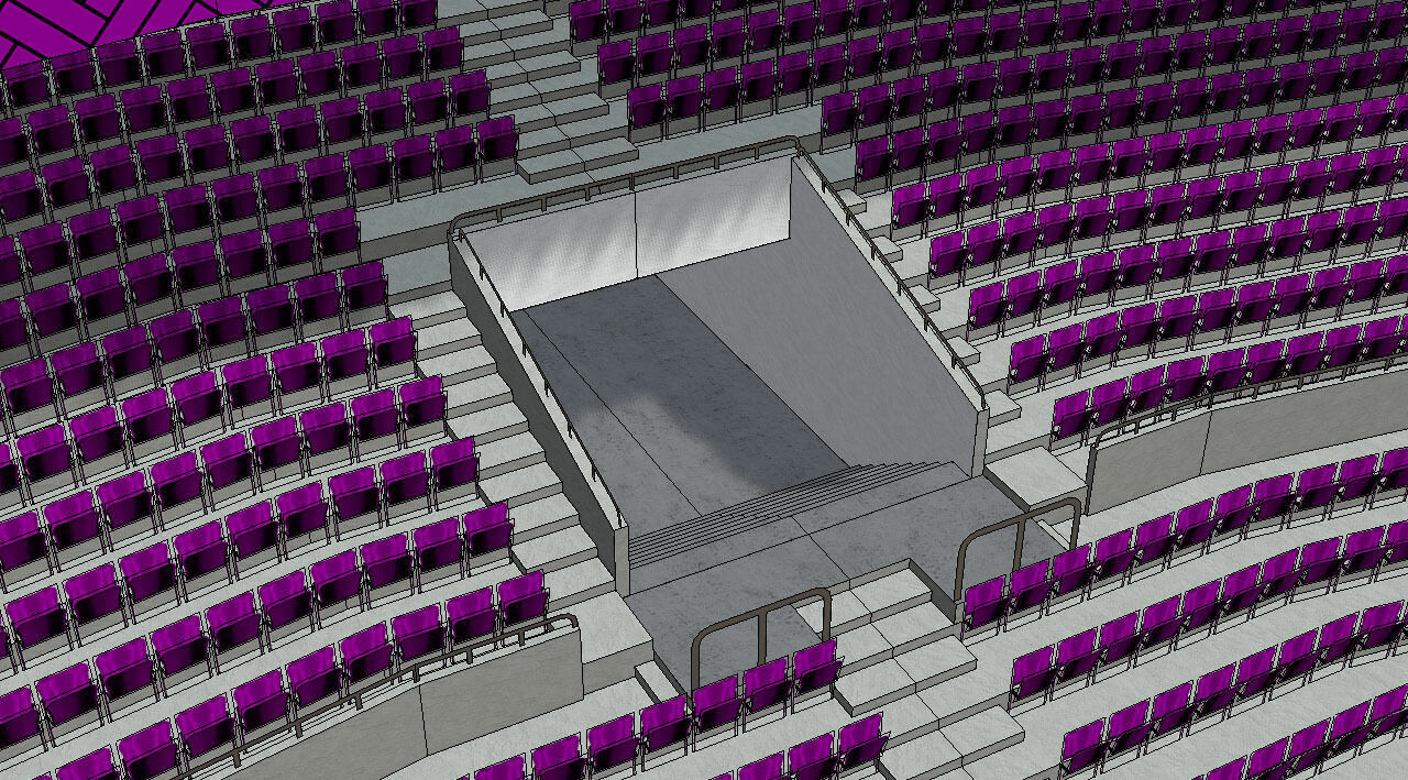 ArtStation - Fictional old stadium: National Rugby arena | Resources