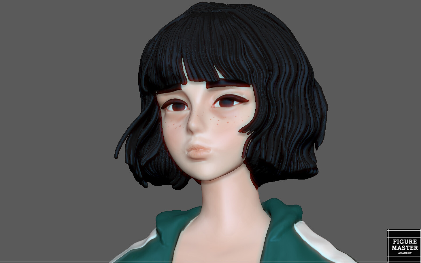 ArtStation - SQUID GAME SAEBYUK MODEL NETFLIX 3D PRINT 3D PRINT | Resources