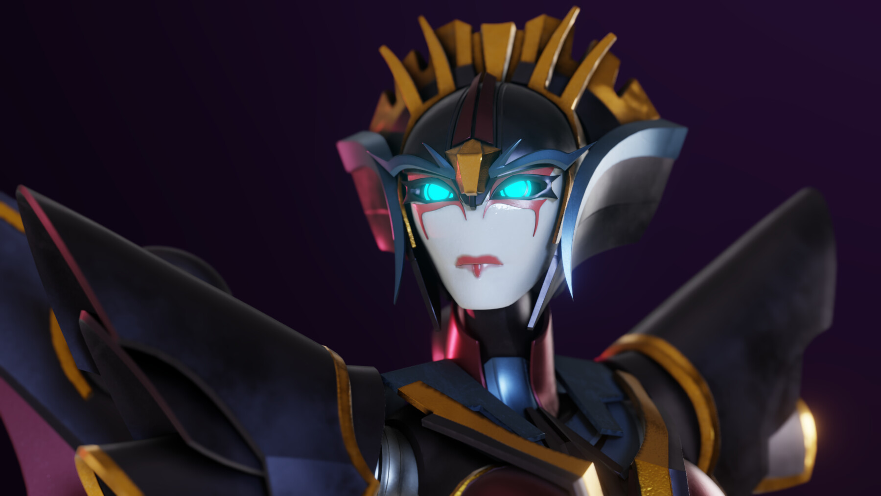 ArtStation - Windblade Transformers Prime 3D Character Rig | Game Assets
