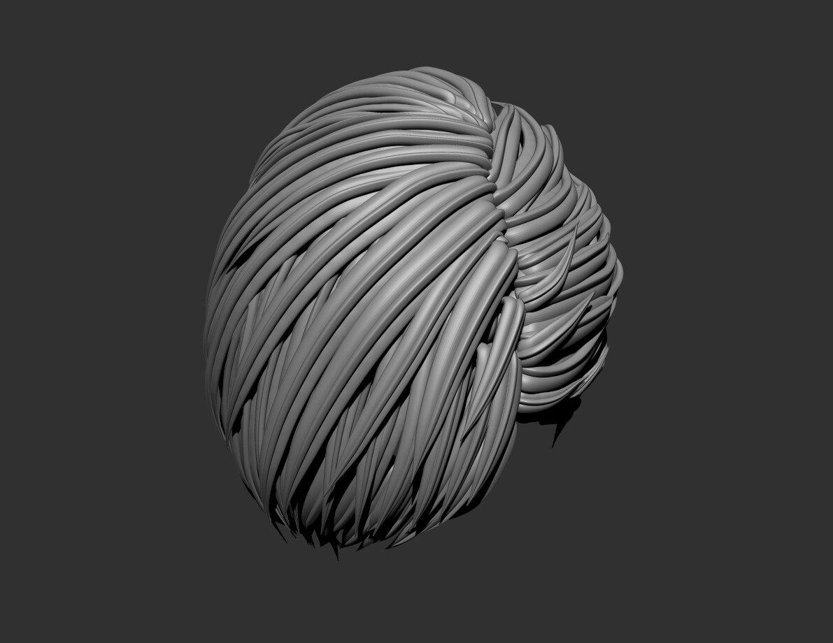 ArtStation - Cyberpunk Hair | Resources