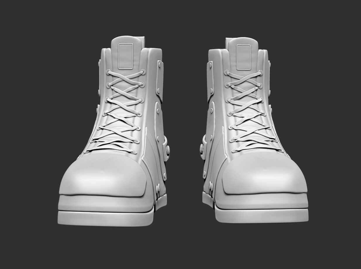ArtStation - High Top Sneaker | Resources