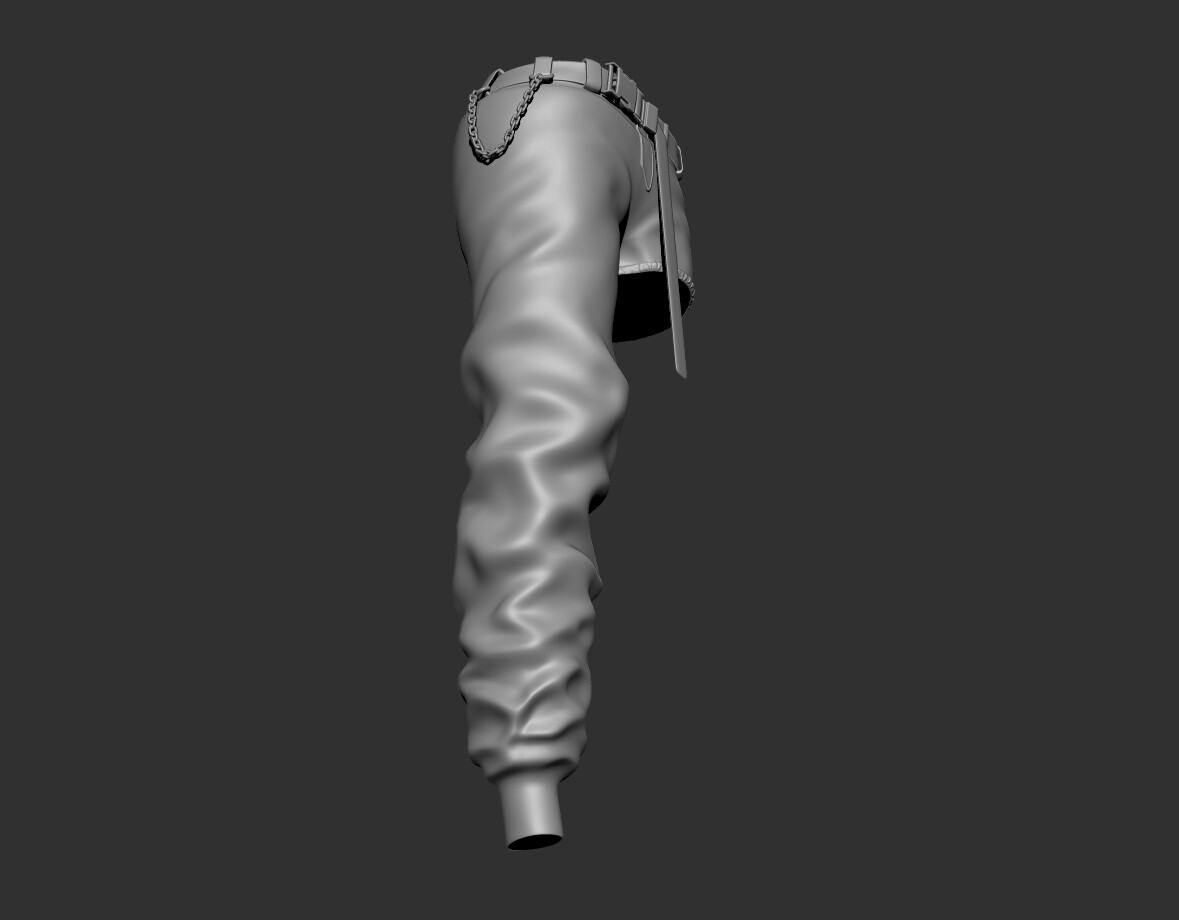 ArtStation - Female Combat Pants | Resources