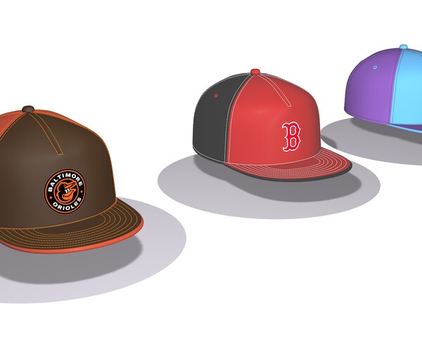 ArtStation - Cap header three textures | Resources