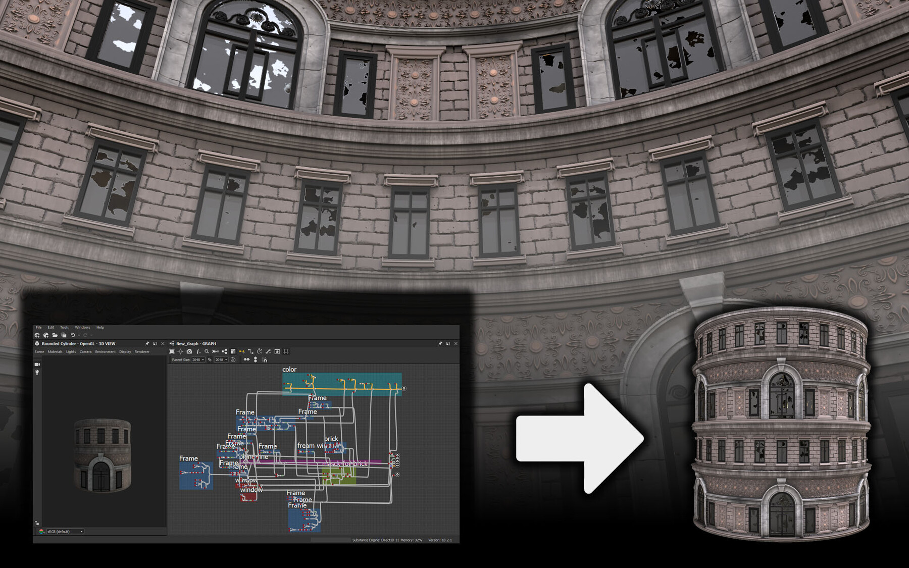 ArtStation - facade material pack | Tutorials