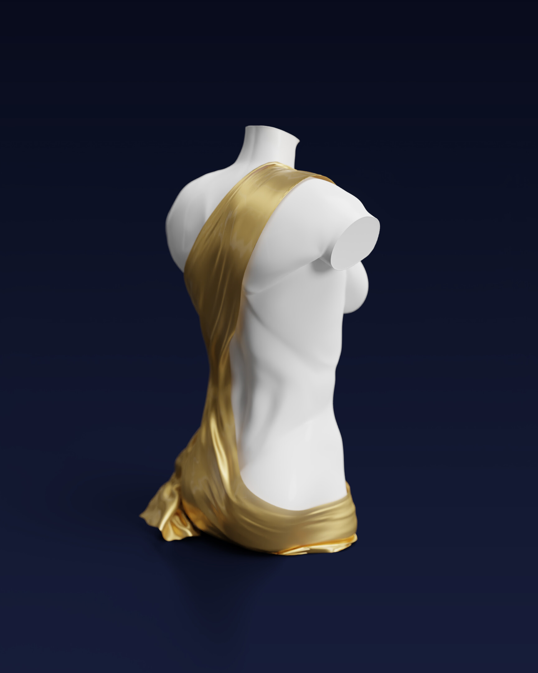 ArtStation - Female bust STL file (for 3D printing) | Game Assets