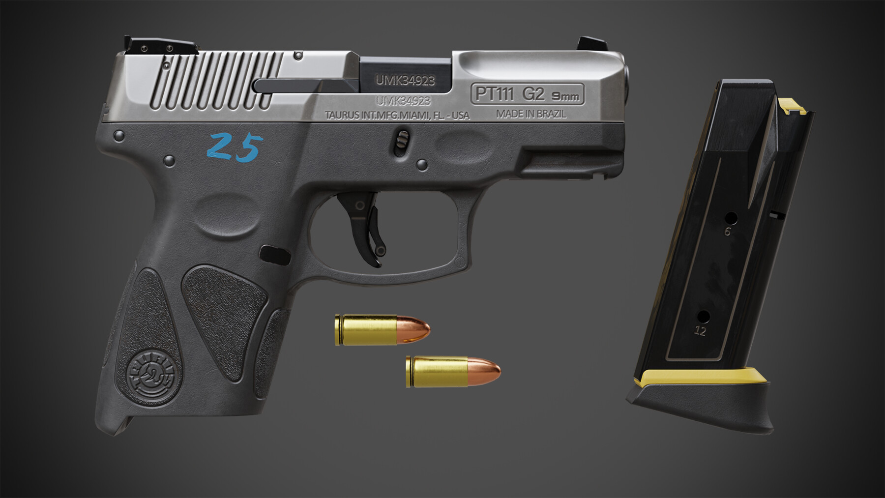ArtStation - Taurus G2 Millennium PT111 | Game Assets