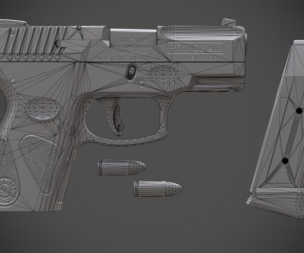 ArtStation - Taurus G2 Millennium PT111 | Game Assets