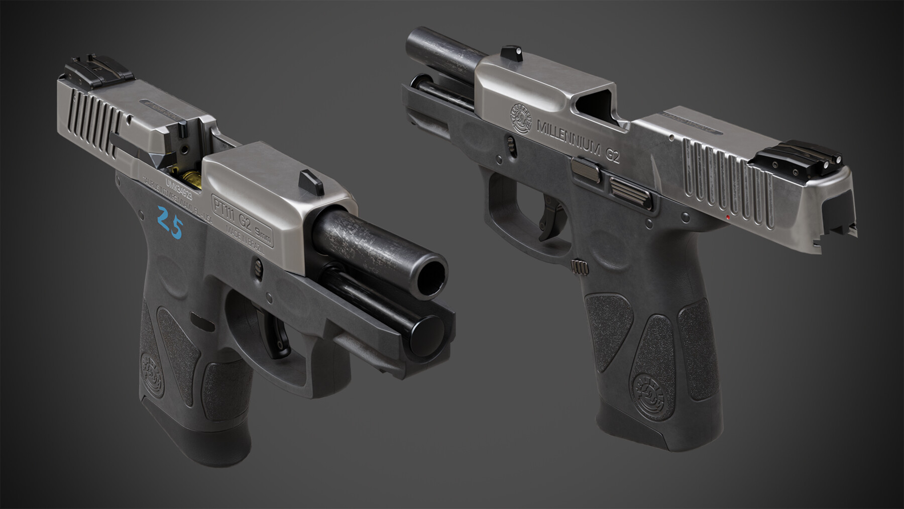 ArtStation - Taurus G2 Millennium PT111 | Game Assets
