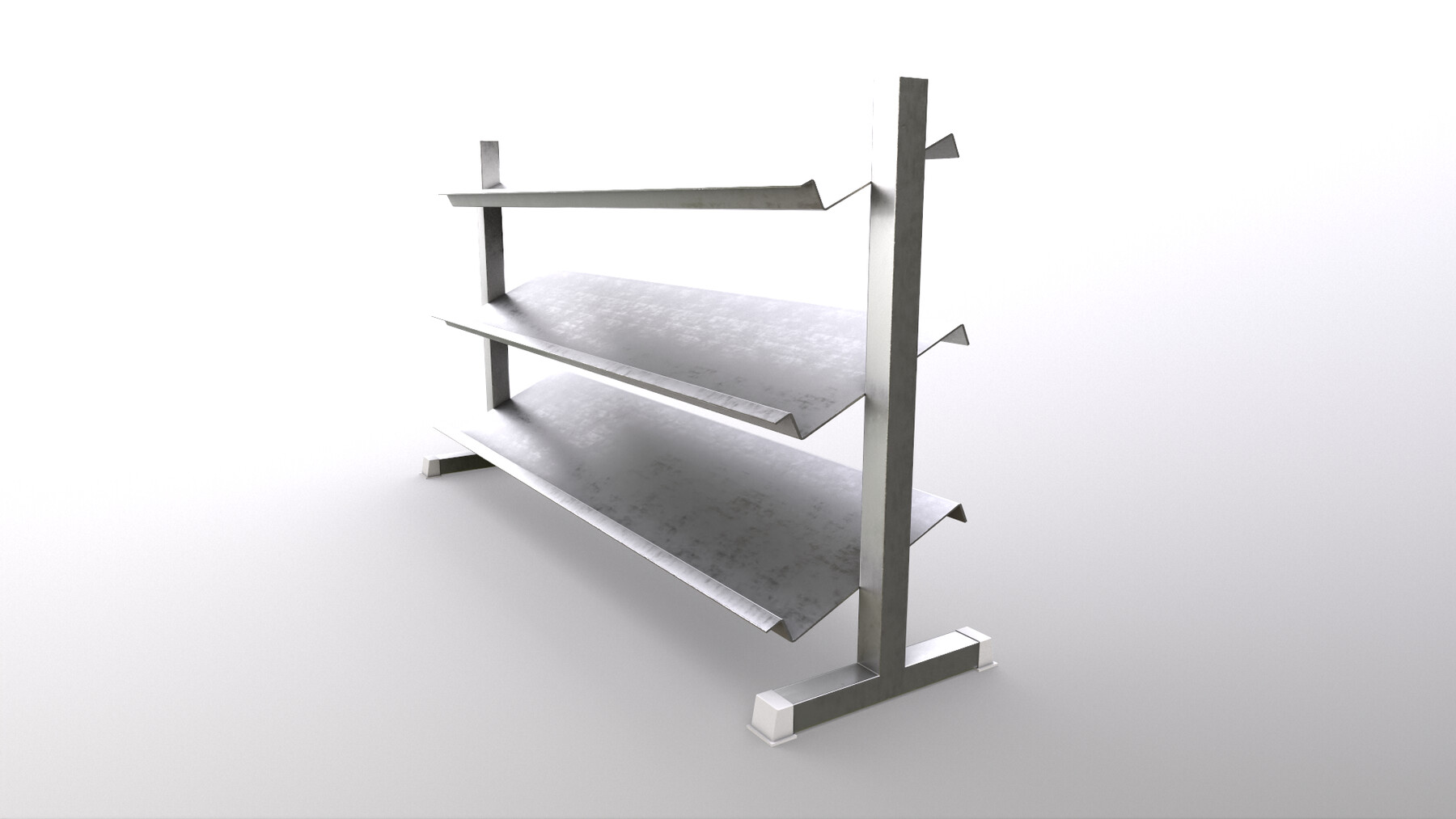 ArtStation - PBR Dumbbell Rack B | Game Assets