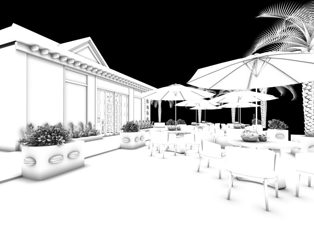 ArtStation - Business Restaurant - Coffee - Banquet 126 | Resources