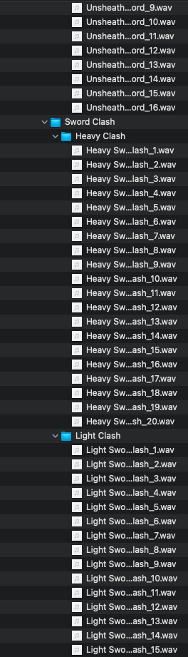 ArtStation - Sword Sound Effects | Game Assets