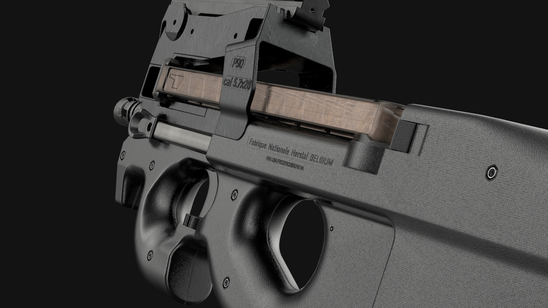 ArtStation - FN P90 (Game Ready) | Game Assets