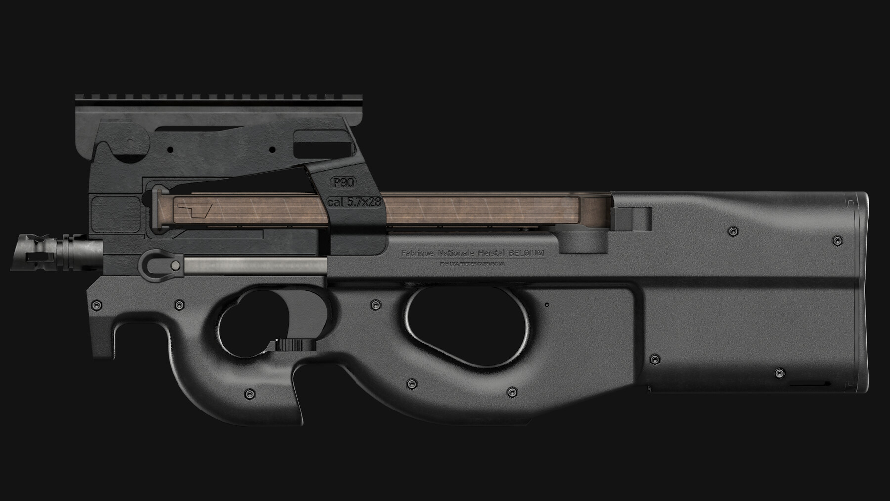 ArtStation - FN P90 (Game Ready) | Game Assets
