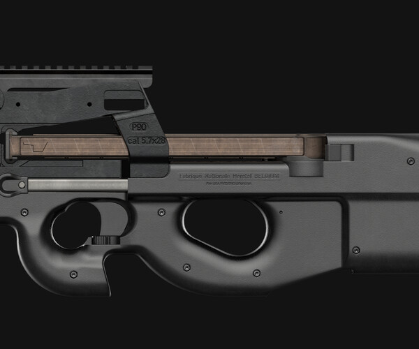 ArtStation - FN P90 (Game Ready) | Game Assets