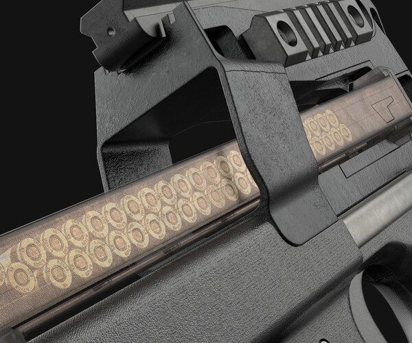 ArtStation - FN P90 (Game Ready) | Game Assets
